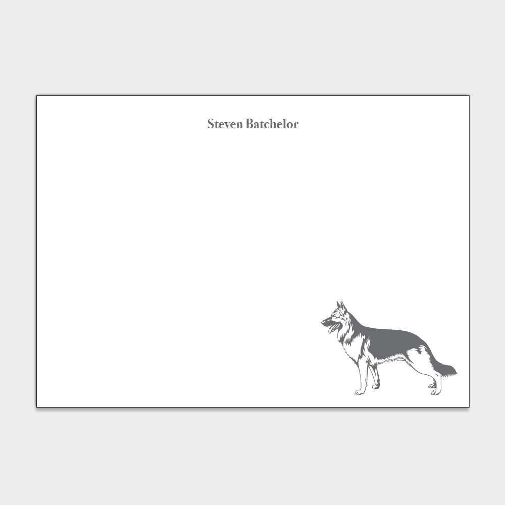 German Shepherd Stationery – Pickett's Press