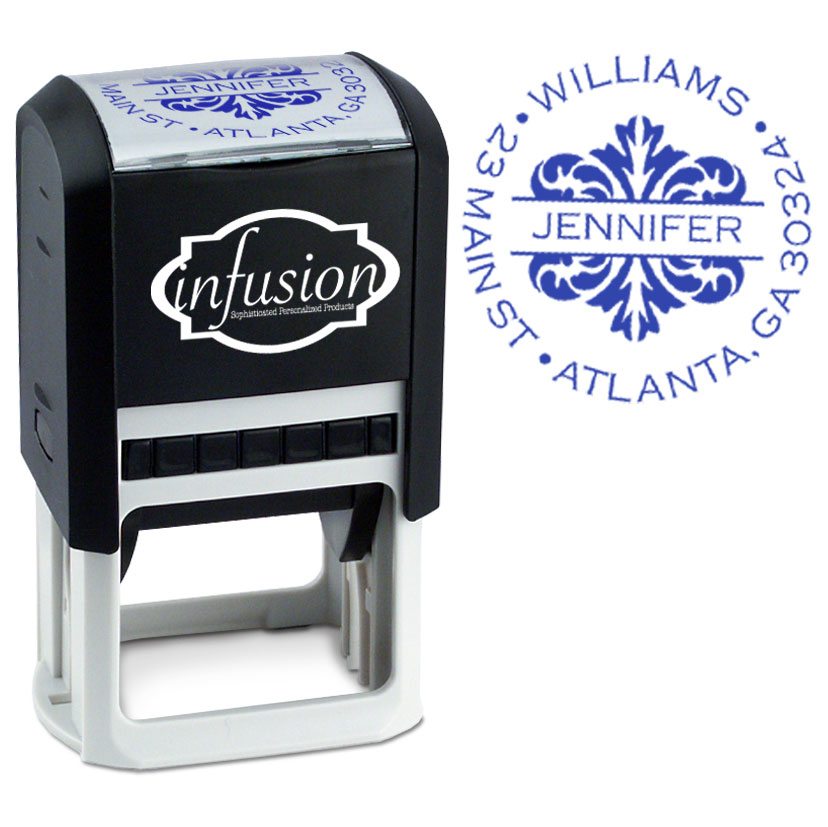 Fill-In Garden Round Stamp – Pickett's Press