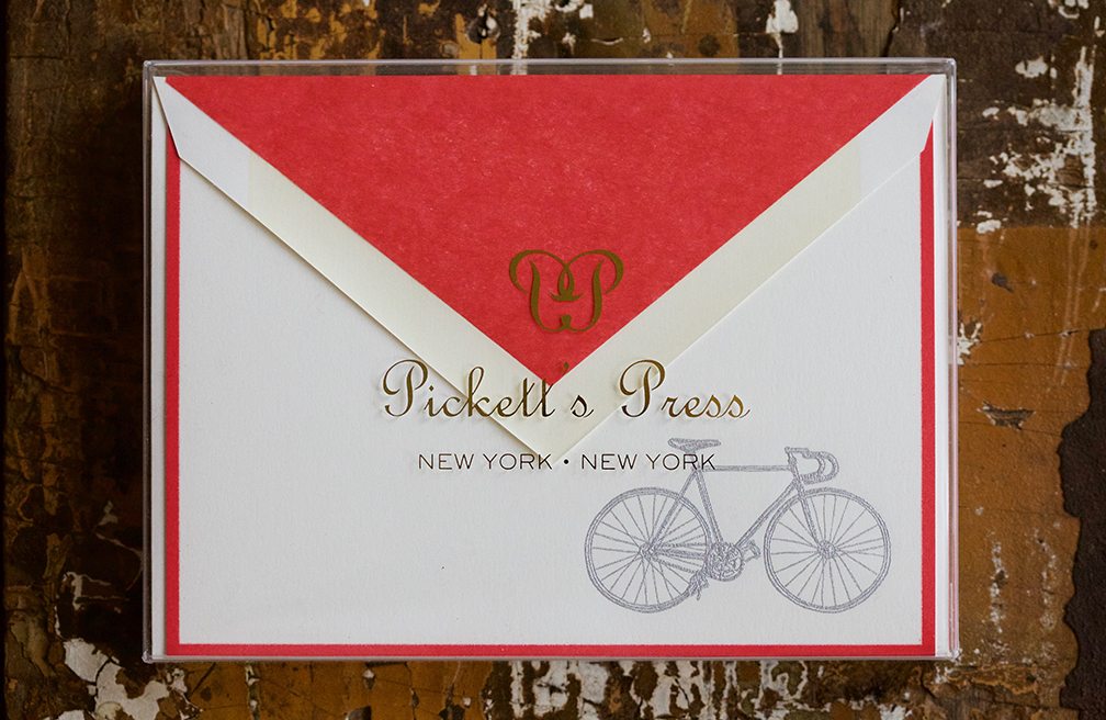 Bicycle Note Cards – Pickett's Press