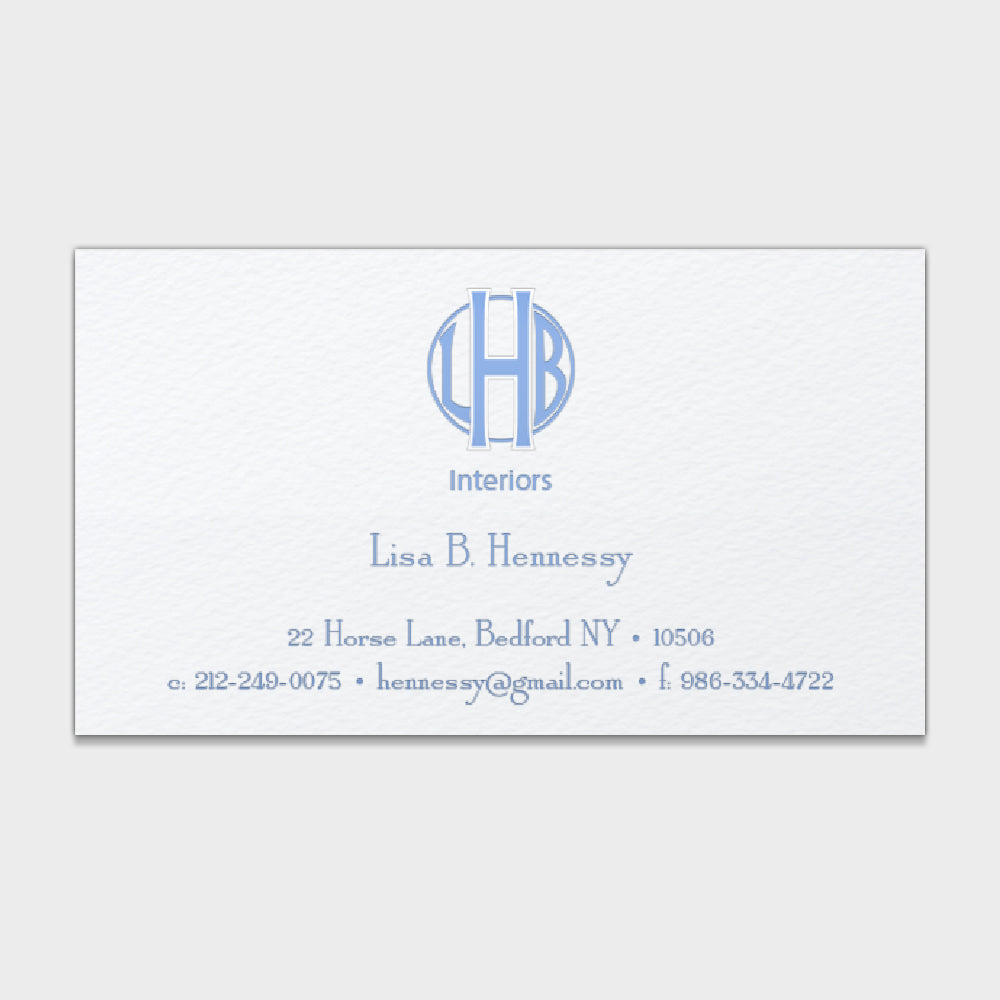 Hennessy Business Card – Pickett's Press
