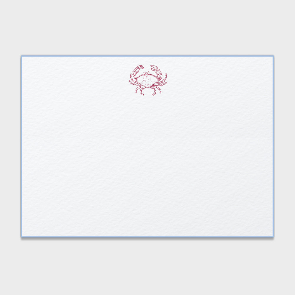 Crab Note Cards – Pickett's Press