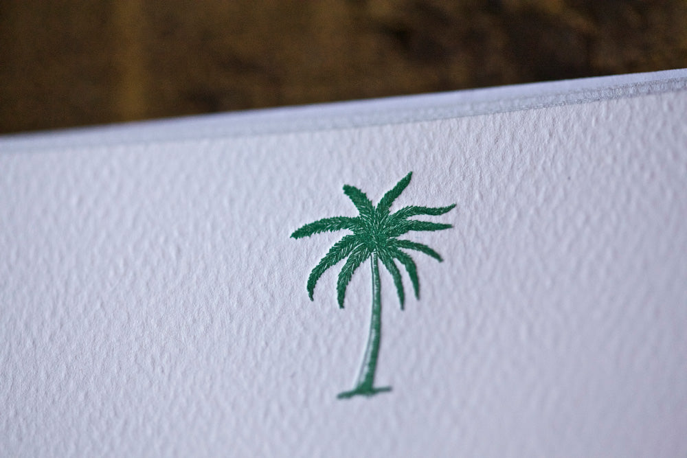 Palm Tree Note Cards – Pickett's Press