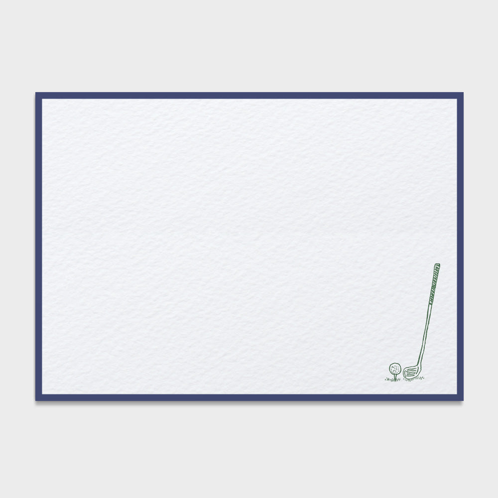 Letterpress Golf Note Cards – Pickett's Press